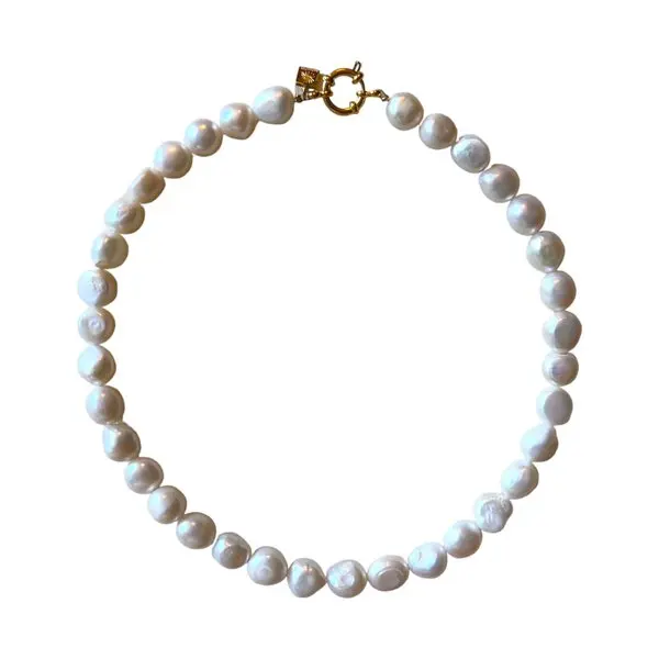 SCCOLLECTION La Mer Pearl Necklace - White