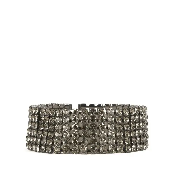 ADDICTED2 Asteria Rhinestone Choker - Black