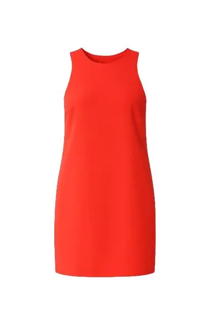 CONQUISTA Sleeveless Shift Sack Dress