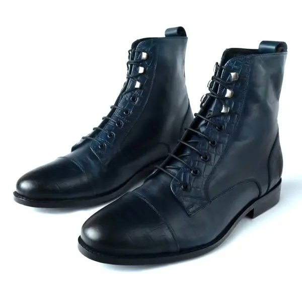 ZASTASTUDIO Leather Ankle Boots