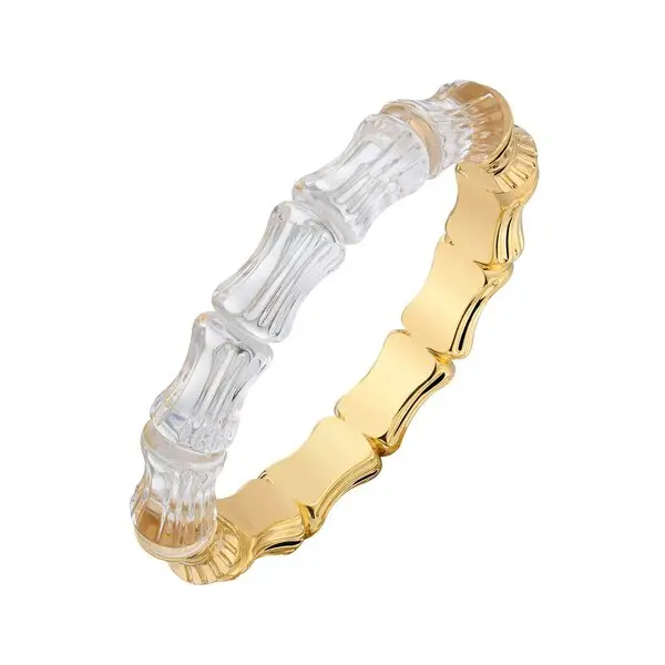 GOLD & HONEY Bamboo Bangle Bracelet - Gold