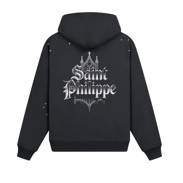 FREAK VAULT Saint Philippe Cathedral Noir Hoodie