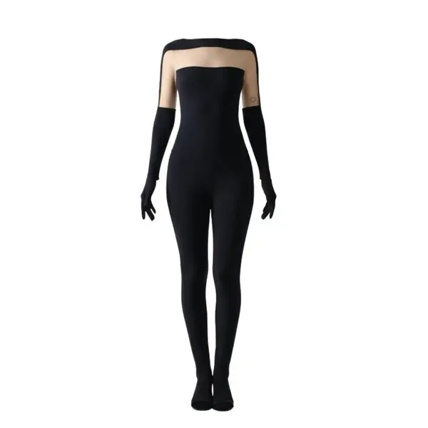 ROOM 24 Janet Catsuit - Black