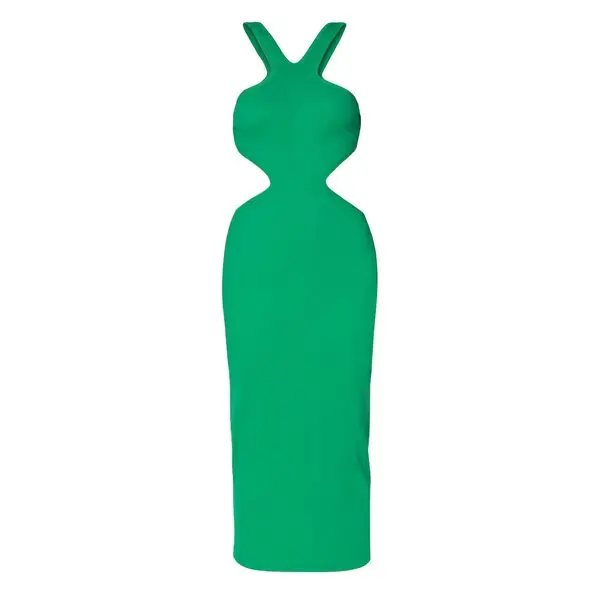 AGGI BY HALEWSKI Giselle Brasil Midi Dress - Green