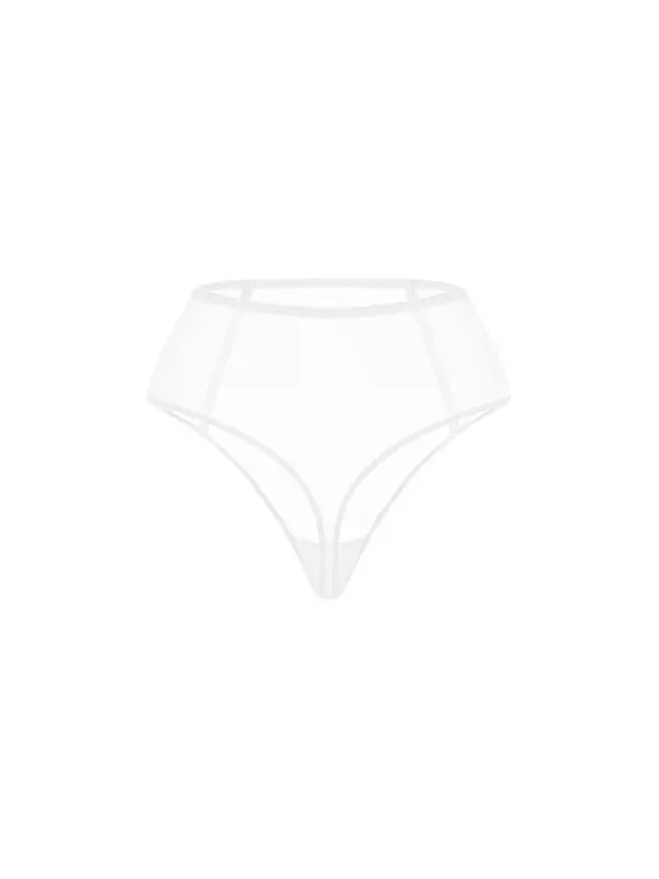 ZHILYOVA Unnamed High-waisted Thong - White