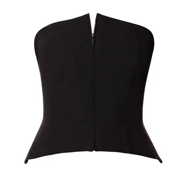 AGGI BY HALEWSKI Strapless Corset - Black