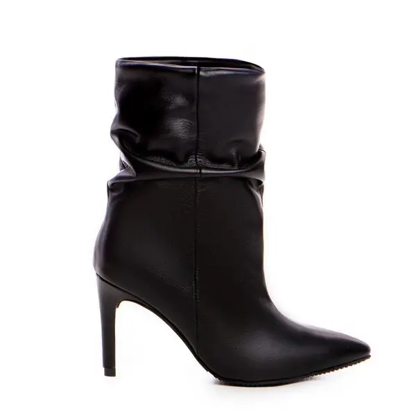 THE 5TH ELEMENT Vera Slouch Ankle Boots - Black