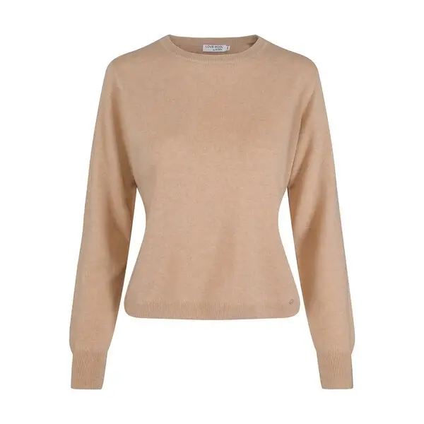 TIRILLM Sasha Cashmere Pullover - Beige