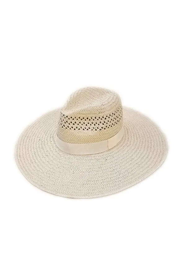 NOOKI DESIGN Oversized Fedora Hat - White