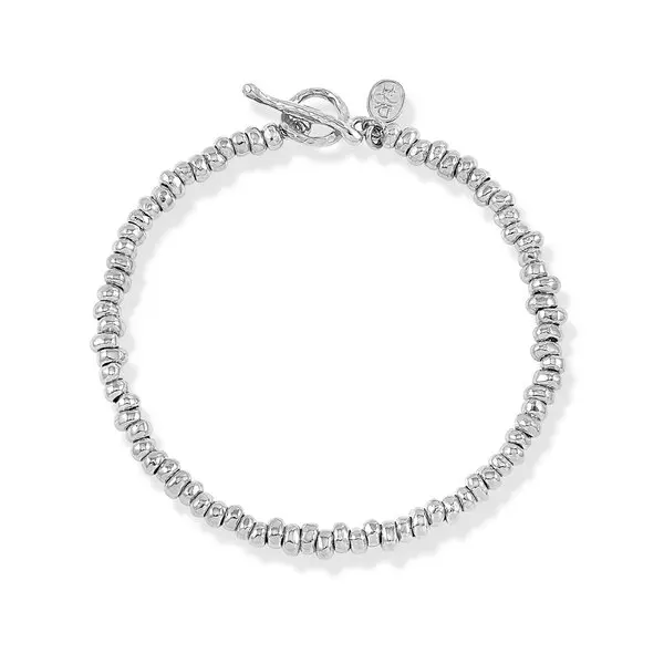 DOWER & HALL Signature Small Nugget Bracelet In Sterling - Silver