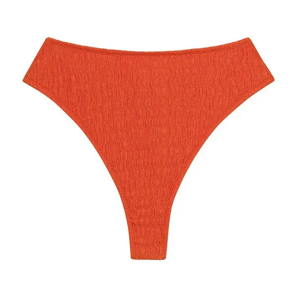 MONTCE Paula High-waisted Bikini Bottom - Orange