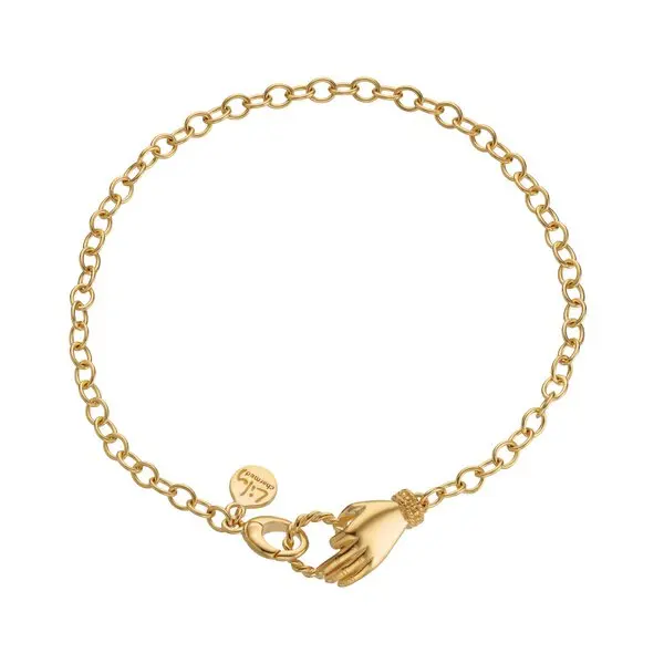 LILY CHARMED Plated Charm Collector Bracelet - Gold