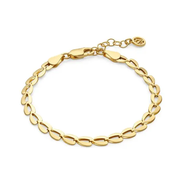 SIF JAKOBS JEWELLERY Heartbeat Bracelet - Gold