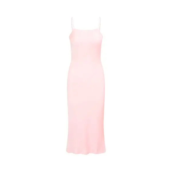 ME ESSE Aurora Stone-washed Silk Slip Dress - Pink