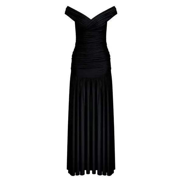 NAZLI CEREN Purley Jersey Maxi Dress