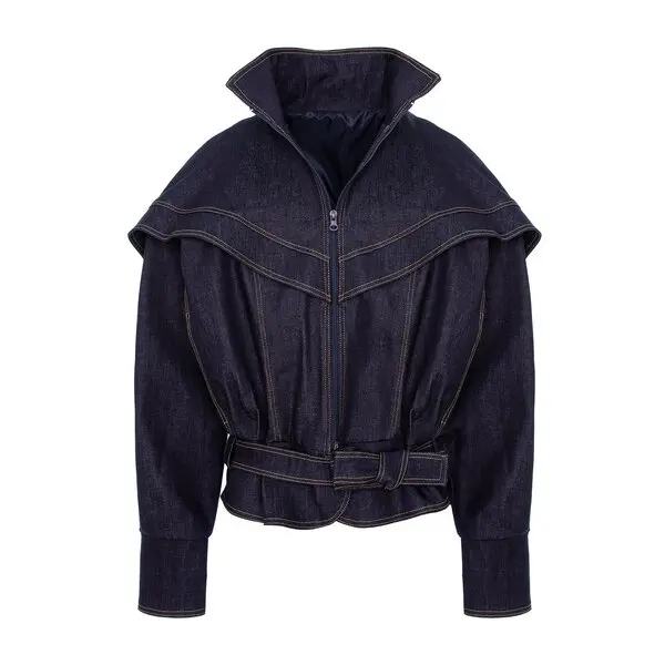CONCEPT A TROIS Oversized Jeans Jacket