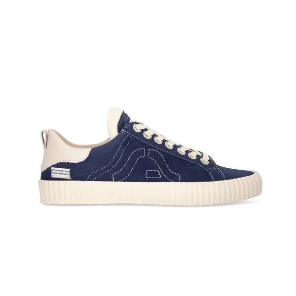 SPRINGA | UNIQUE VULCANIZED SNEAKERS ITALIAN HANDMADE Wavy Suede Low Top Sneakers