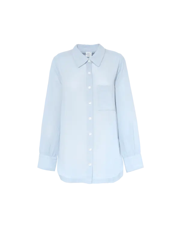 NUDEA The Midi Shirt - Blue
