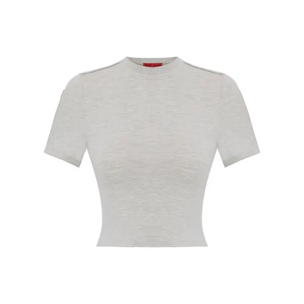 PCFG Slim Fit Crop Tee - Grey