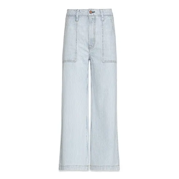 NOEND Avery Cropped Wide Leg Trousers
