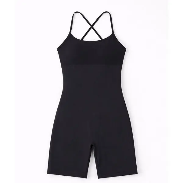 YORSTRULY Criss-cross Romper