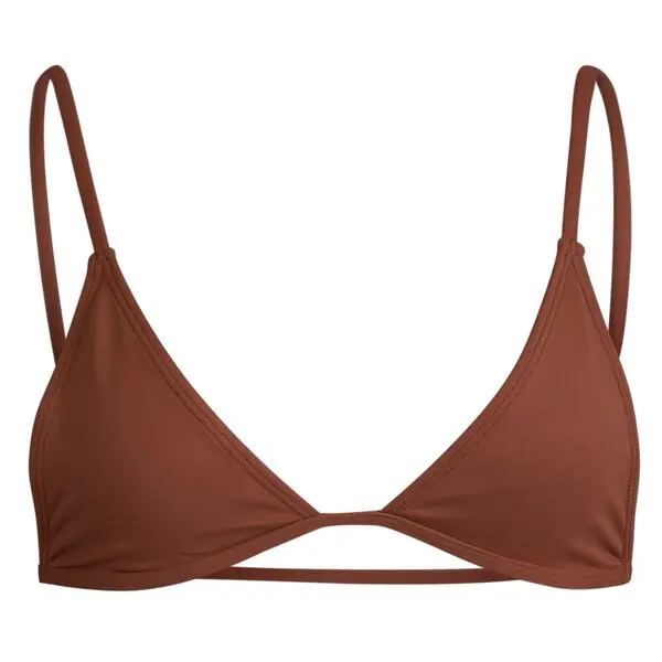 MINIMALE ANIMALE Lucid Bikini Top - Brown