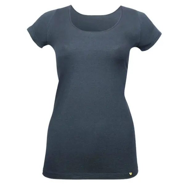 ZD ZERO DEFECTS Hera Short-sleeve T-shirt - Grey