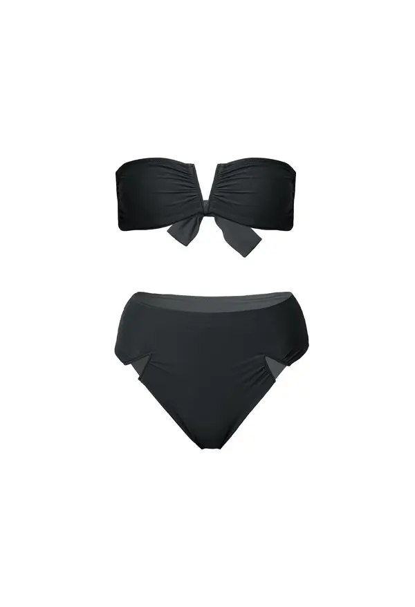 NAYADES THE LABEL Stella Two-piece Swimsuit - Black