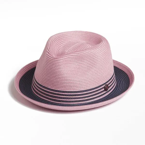 DASMARCA HATS Crushable Straw Hat - Pink