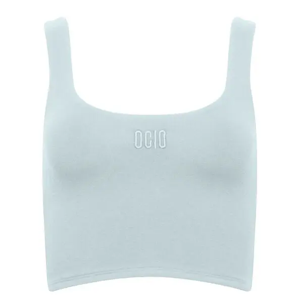 OCIO LEISUREWEAR Double Scoop Cropped Tank