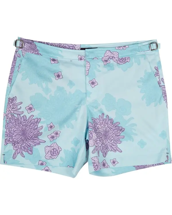LORDS OF HARLECH Printed Swim Shorts - Green