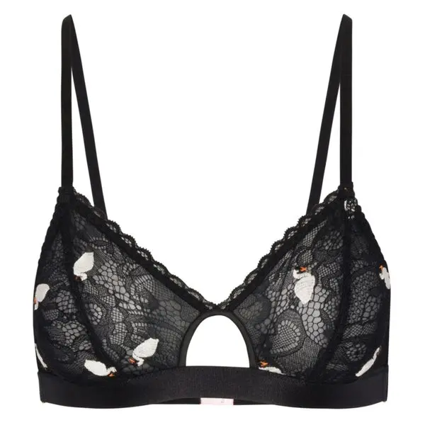 EMPRESS MIMI Swan Maidens Bralette - Black