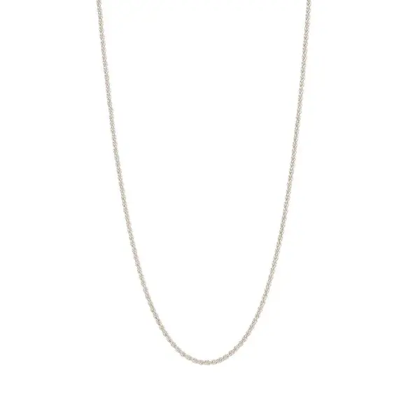 LILA RASA Rope Chain Necklace 17 - Silver