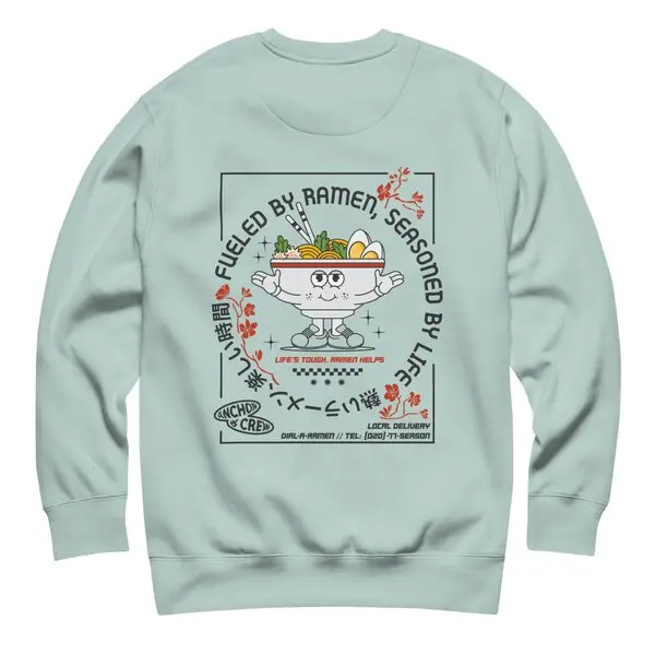 ANCHOR & CREW Organic Cotton Sweatshirt - Blue