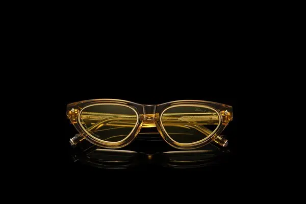 WALTON & MORTIMER The Widowmaker Sunglasses - Gold/yellow
