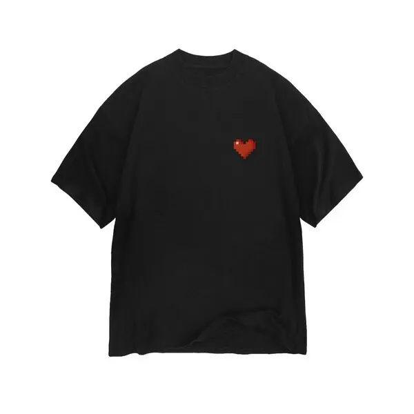 MYSIMPLICATED Oversized T-shirt With Heart Logo