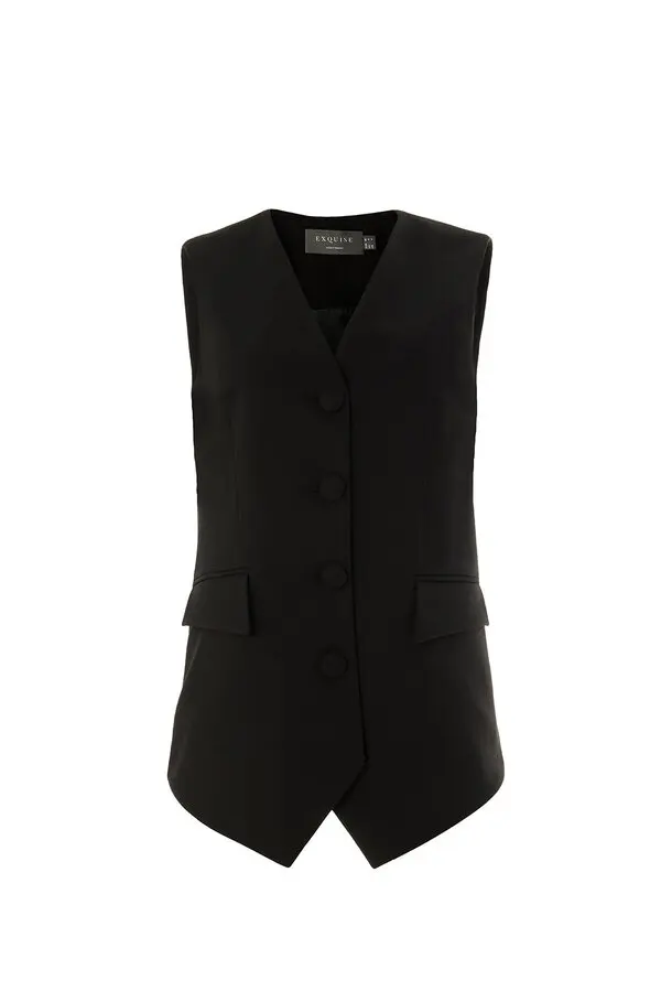 EXQUISE Regular V-neck Celia Vest