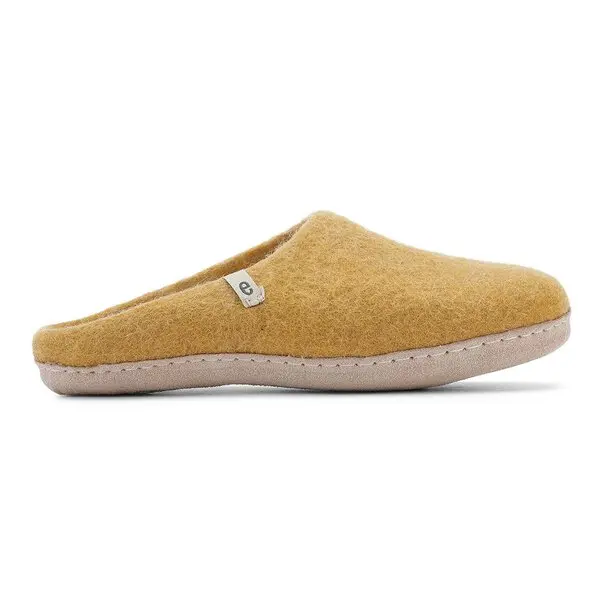 EGOS COPENHAGEN Felt Slipper - Yellow