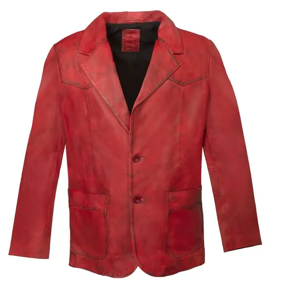 ZASTASTUDIO Leather Blazer
