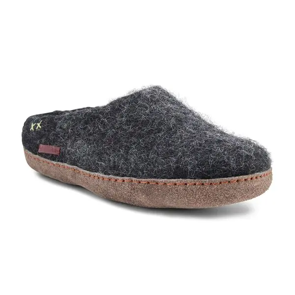 BETTERFELT Classic Suede Sole Slipper - Black