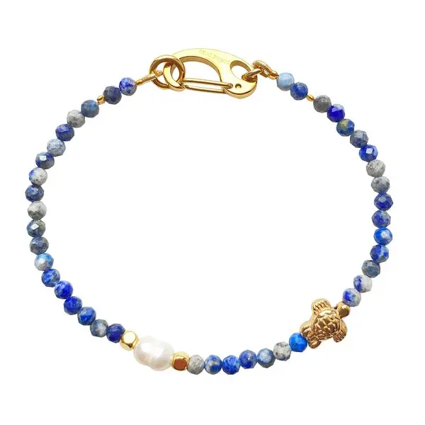 SMILLA BRAV Ada Turtle Bracelet - Blue