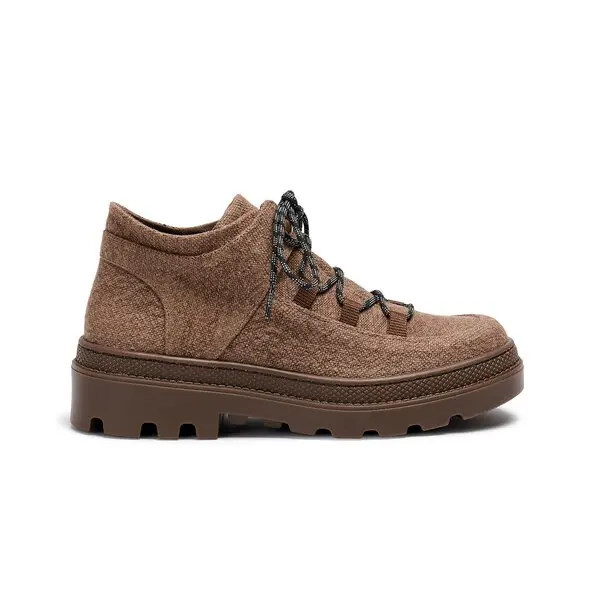 NAGUISA Abra High Top Sneakers - Brown