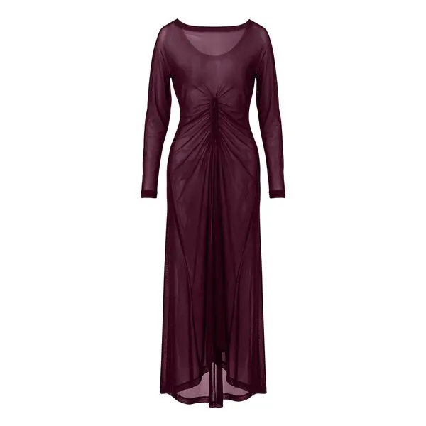 SEROTONE SWIM Mesh Long Dress
