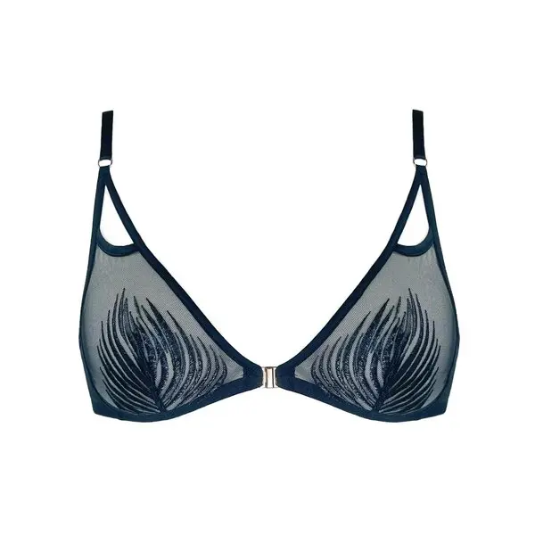 MONIQUE MORIN LINGERIE Ether Bralette - Black