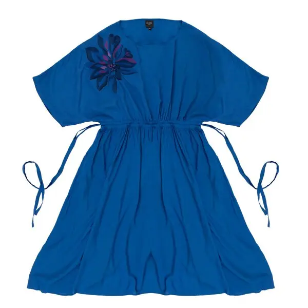 LO NEEL Hoshi Indigo Midi Dress