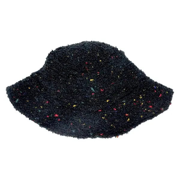 MAISON BOGOMIL Mélange Knit Bucket Hat - Black
