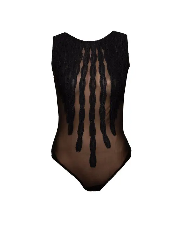 CAROL COELHO Paradox Cascade Bodysuit