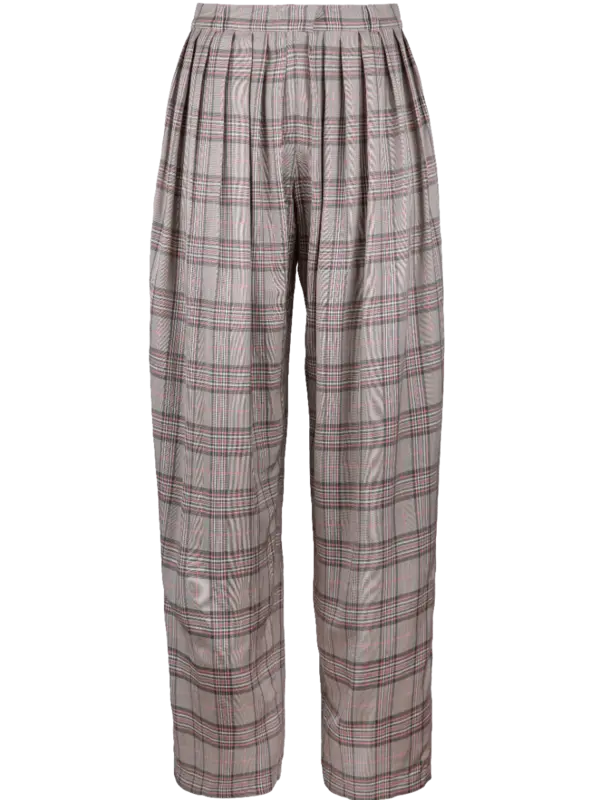 HELENE GALWAS Deily Checked Pants