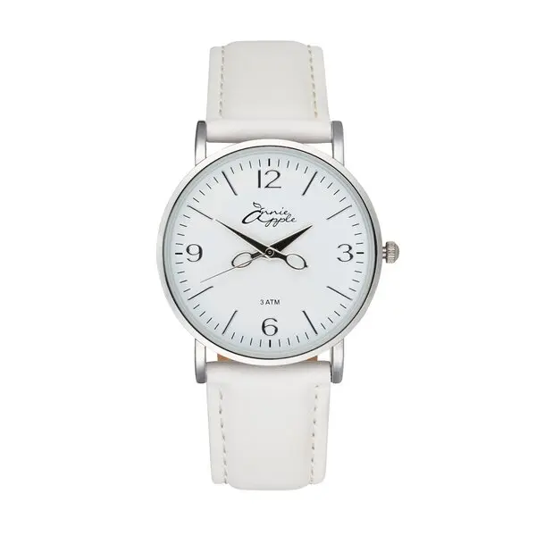 BERMUDA WATCH COMPANY Annie Apple Alore Scissor Hands Watch - White