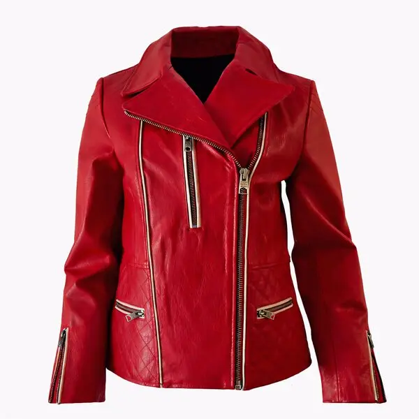 ZASTASTUDIO Outlaw Biker Leather Jacket